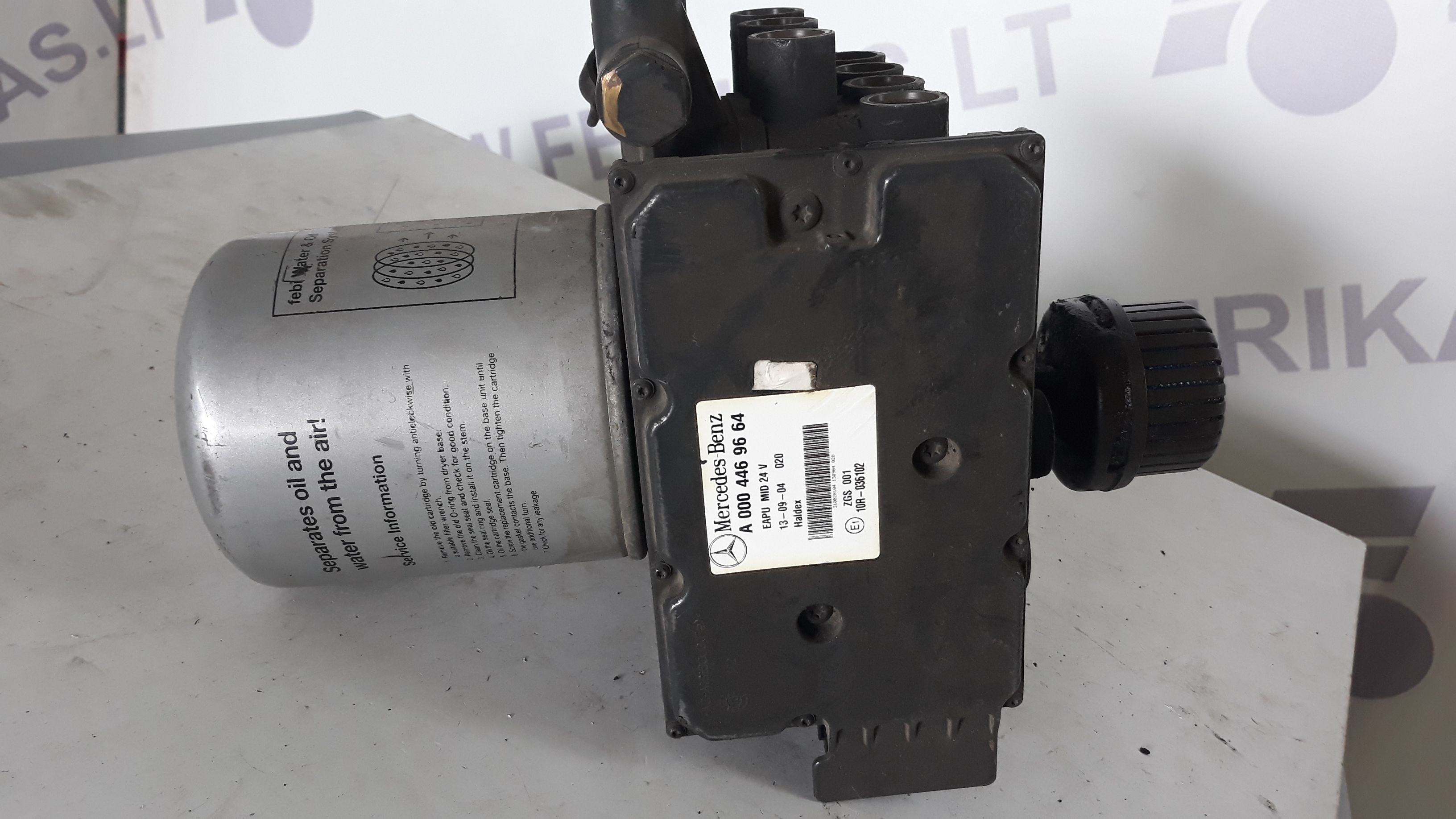 Mercedes Benz MB Actros MP4 EBS brake air dryer
