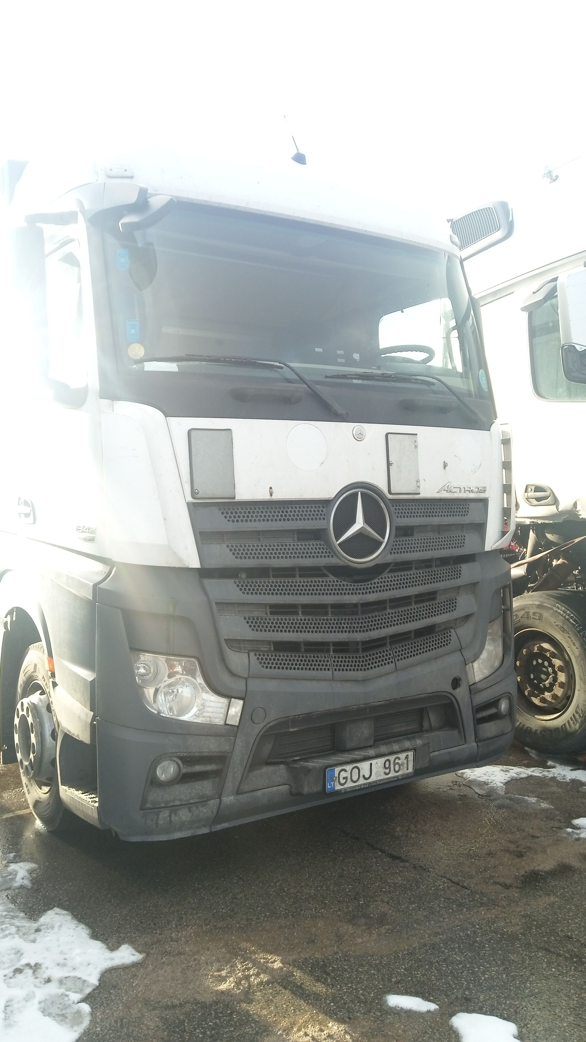 2013 Mercedes Benz Actros MP4 vilkikas ardomas dalimis