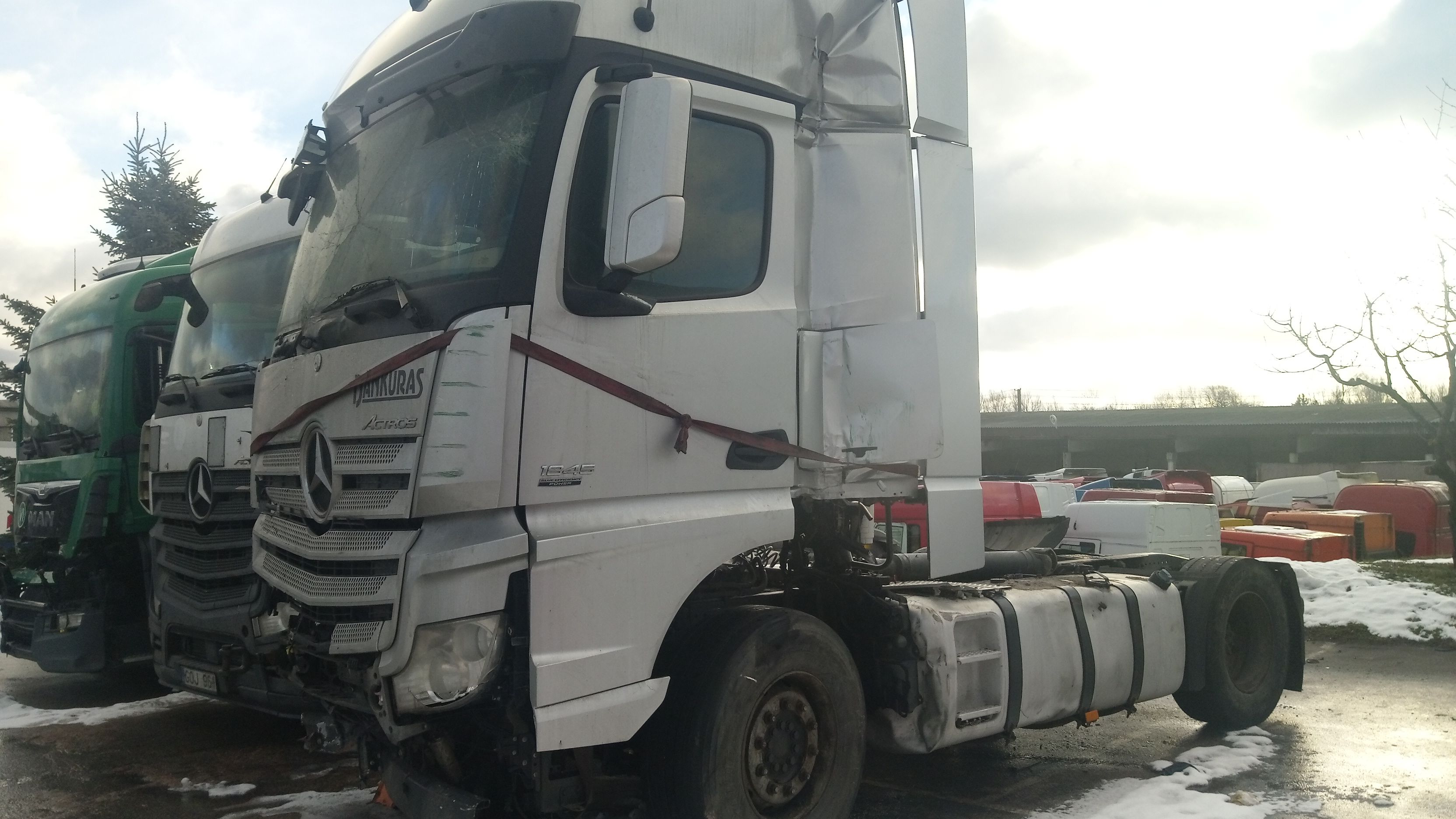 2013 Mercedes Benz Actros MP4 vilkikas ardomas dalimis