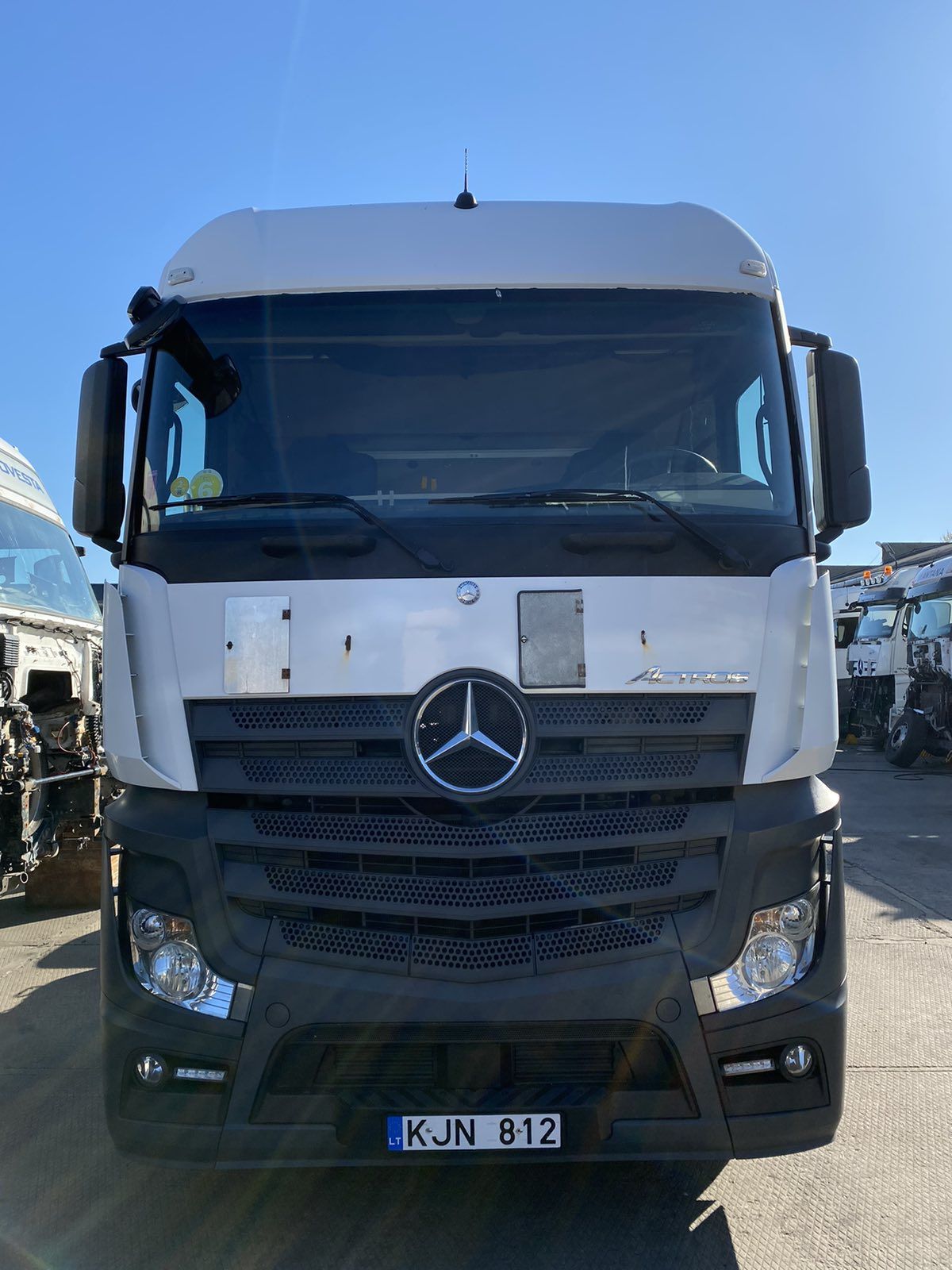 2015 Mercedes Benz Actros MP4 vilkikas ardomas dalimis