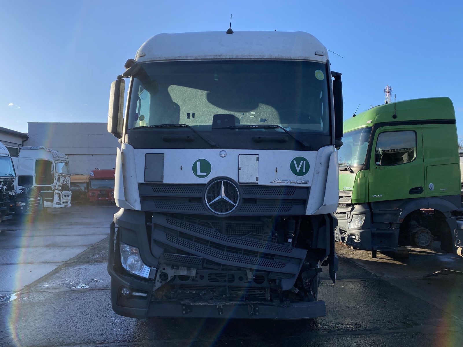 2017 Mercedes Benz Actros MP4 vilkikas ardomas dalimis