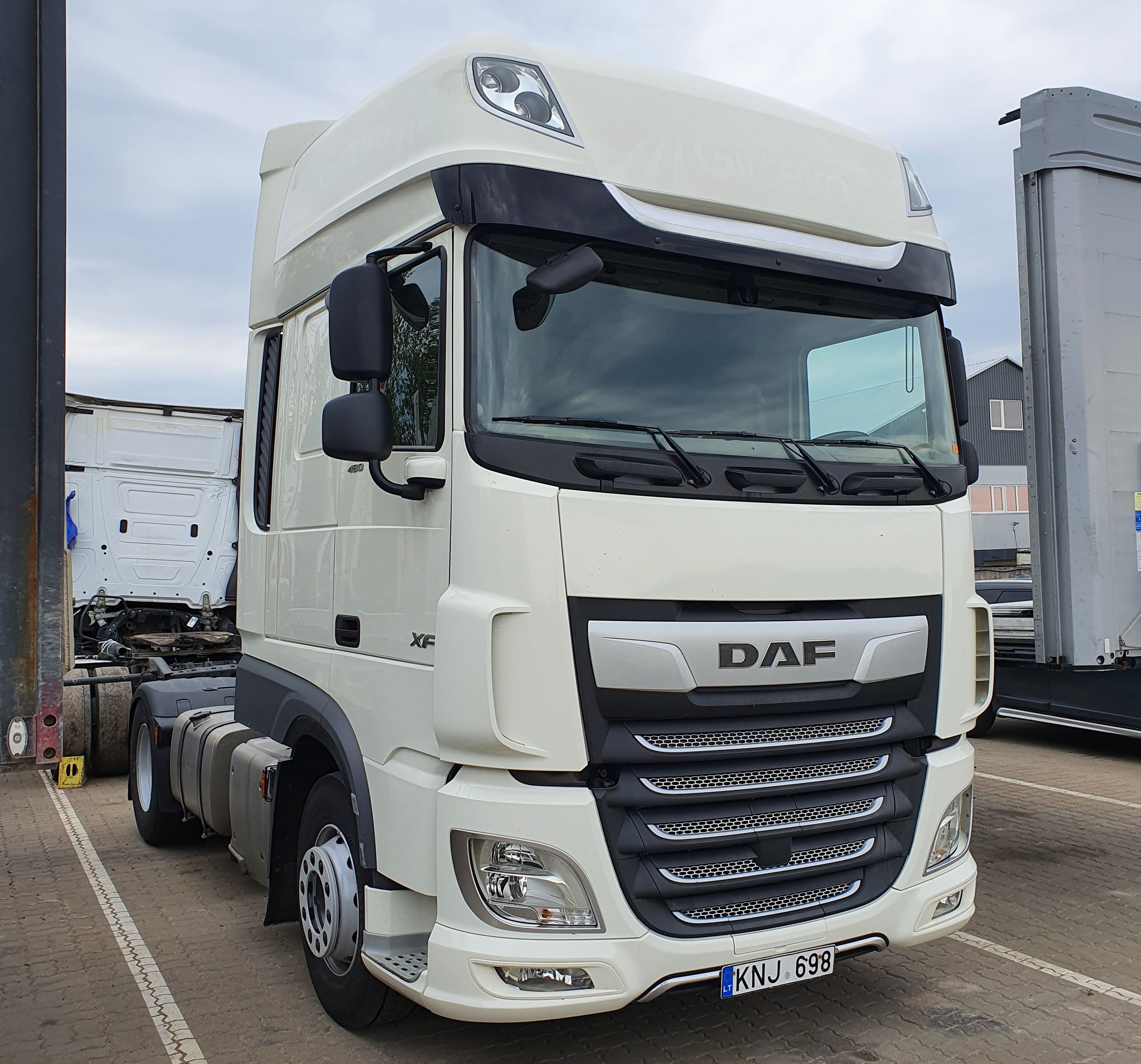 2018 DAF XF 106 480 FT EURO 6 vilkikas ardomas dalimis - DAF, XF 106